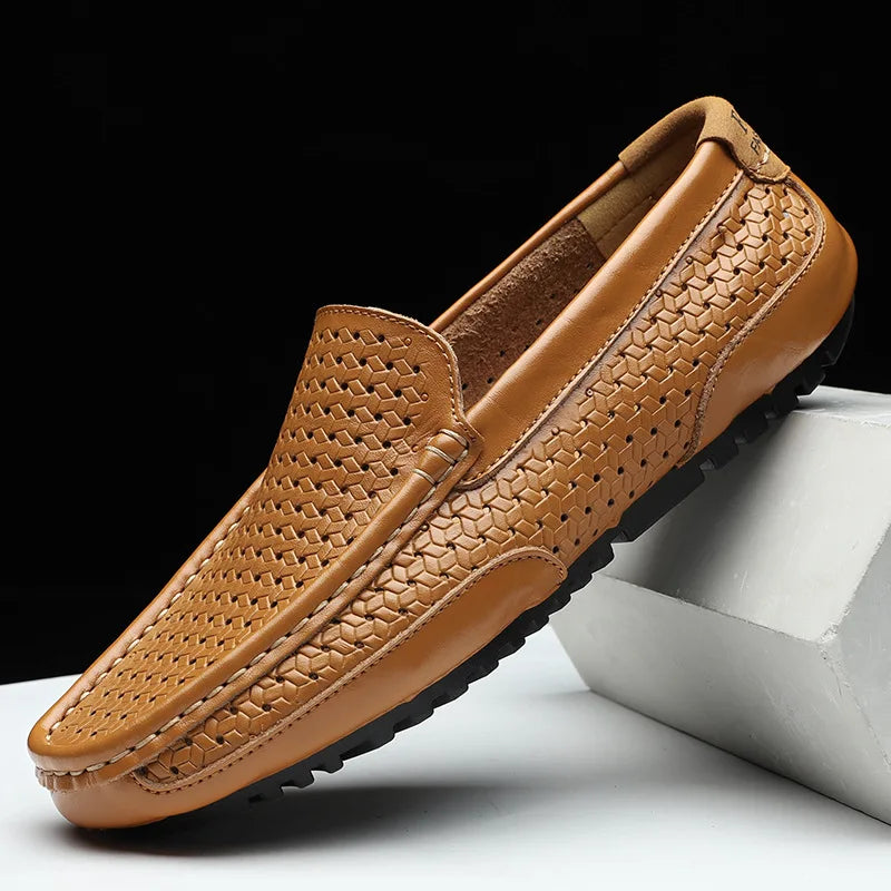 Enzo Leather Loafer – Velvan
